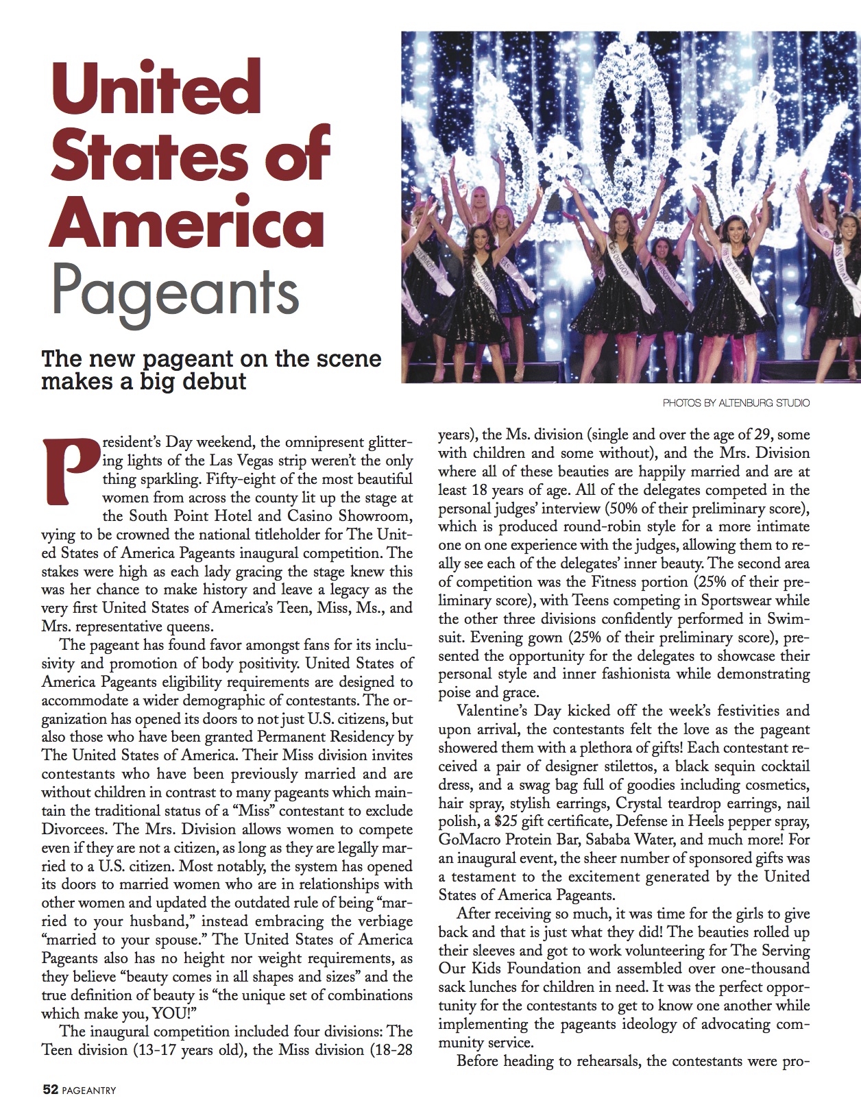 United States of America Pageants - Pageantry Magazine