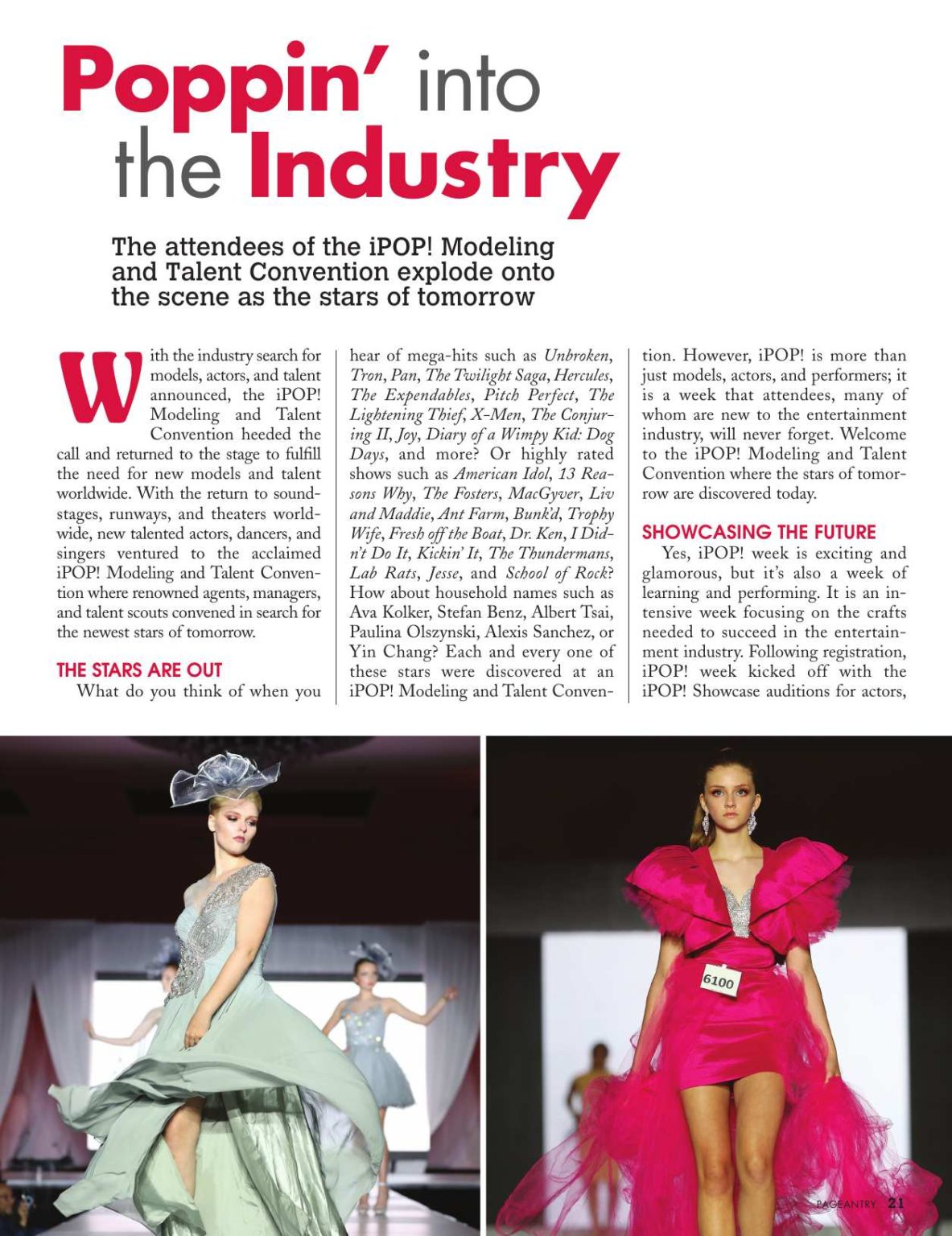 Poppin' into the Industry - Pageantry Magazine