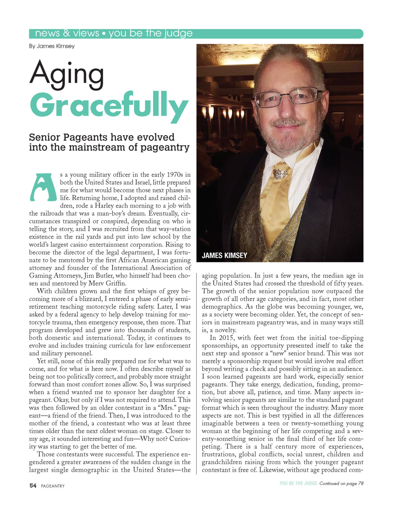 You Be The Judge: James Kimsey - Pageantry Magazine