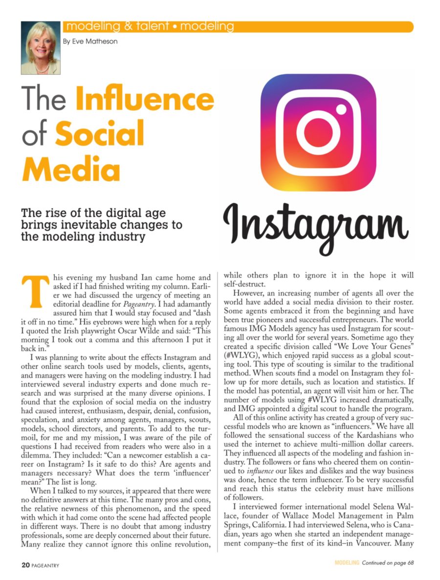The Influence of Social Media - Pageantry Magazine