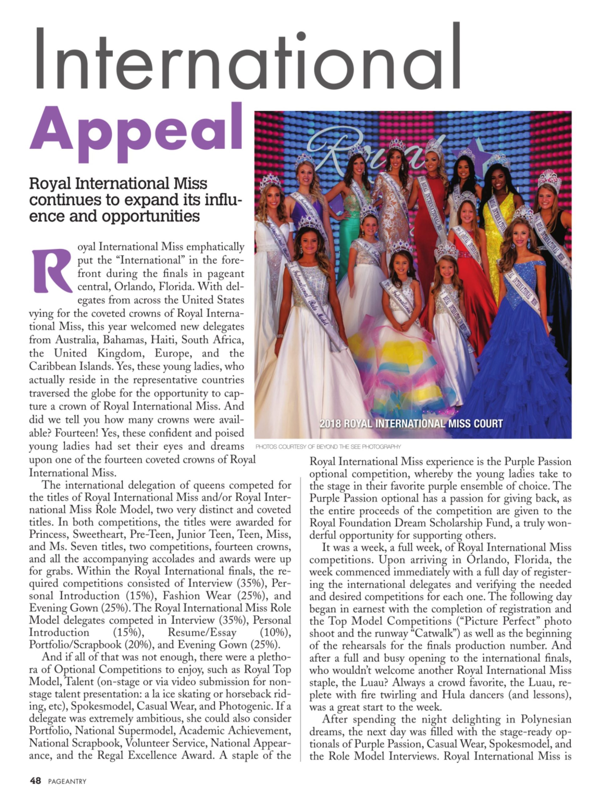 International Appeal - Pageantry Magazine