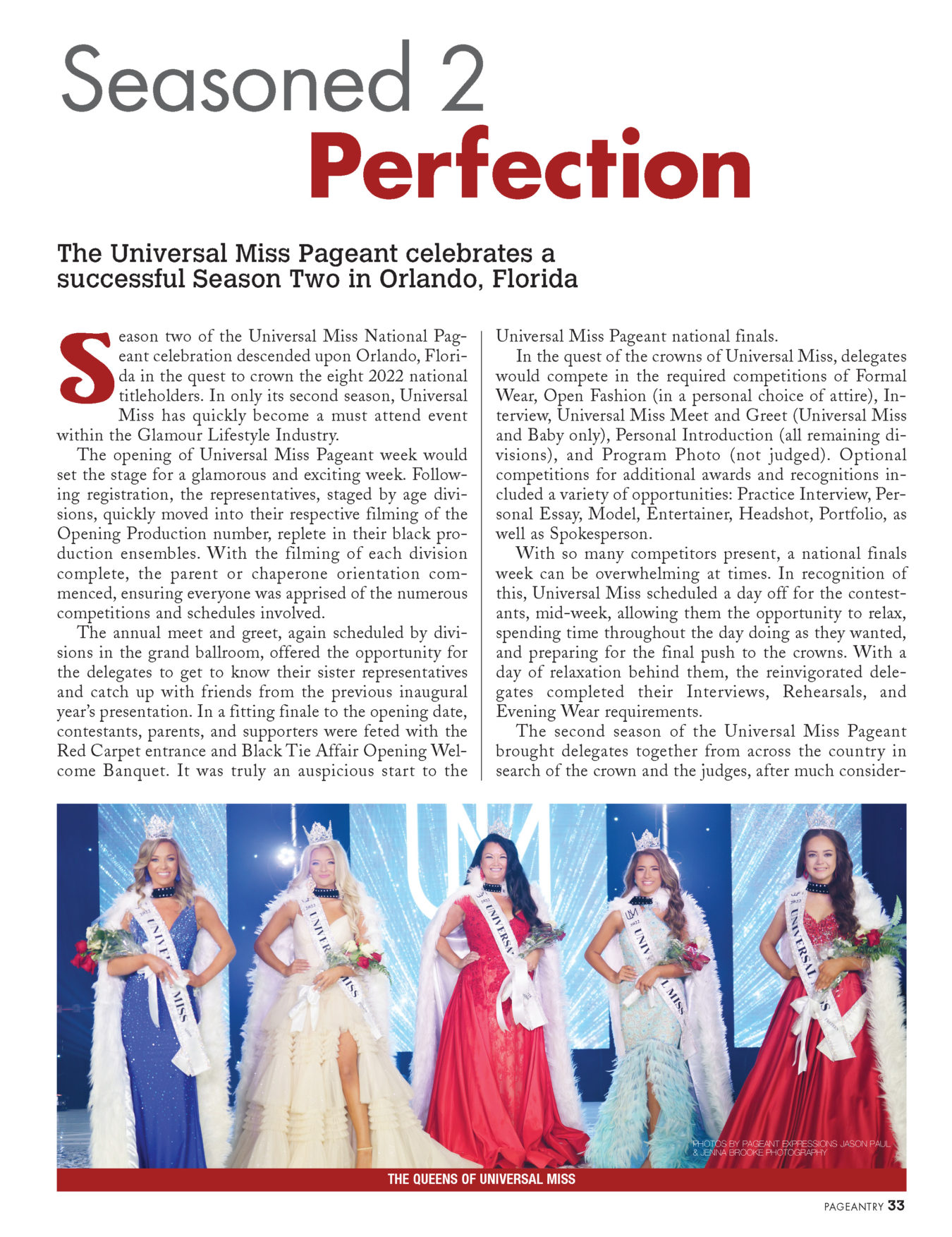 Seasoned 2 Perfection - Pageantry Magazine