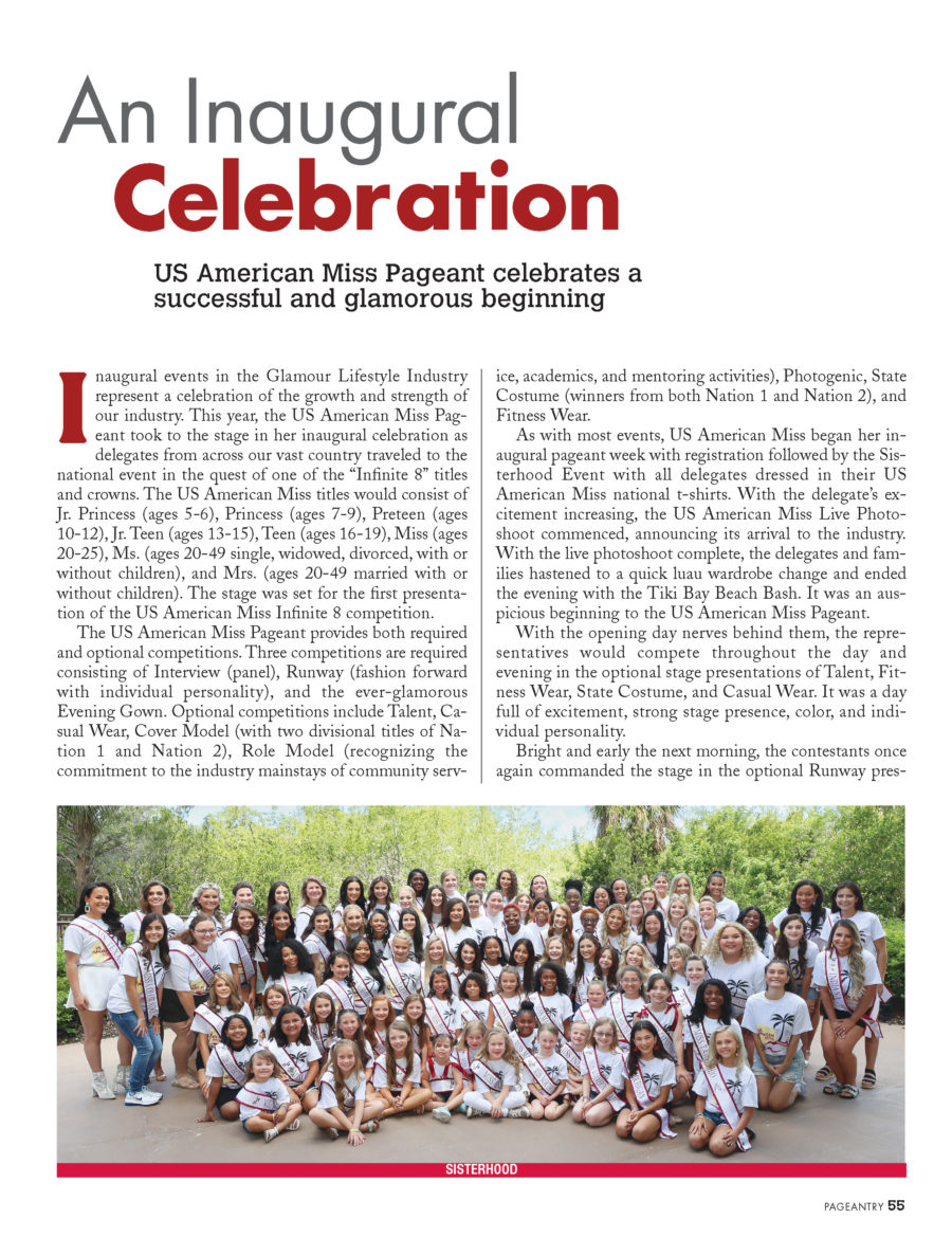 An Inaugural Celebration - Pageantry Magazine